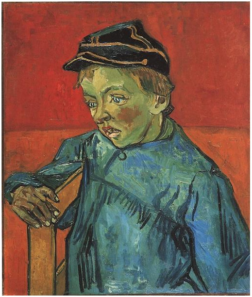Schoolboy (Camille Roulin), The by Vincent Van Gogh - 478