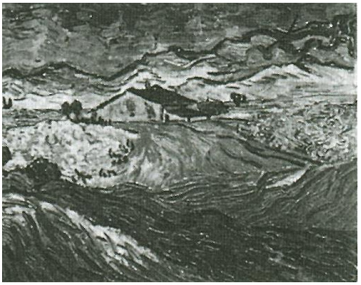Landscape in the Neighbourhood of Saint-Rémy by Vincent Van Gogh - 259